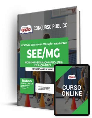 Apostila SEE MG Professor de Educação Básica PEB Educação Física