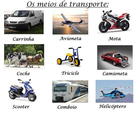 Qual é o teu transporte favorito Learn brazilian portuguese