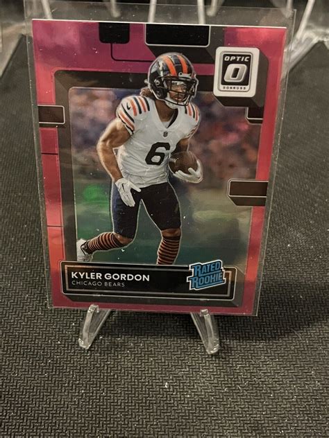 2022 Panini Donruss Optic Kyler Gordon Rated Rookie RC Pink Prizm 262