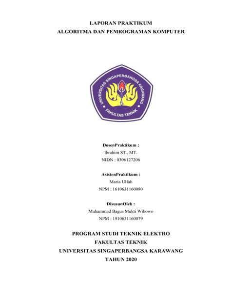 laporan praktikum pemrograman web 1 modul 4 laporan p