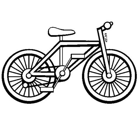 Dibujo De Bicicleta Para Colorear Dibujos Net