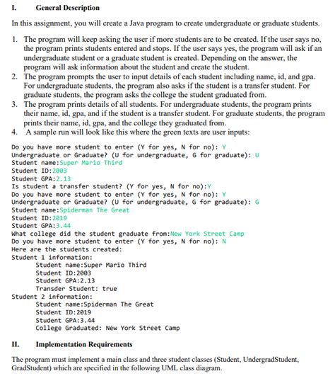 solved 1 general description in this assignment you will