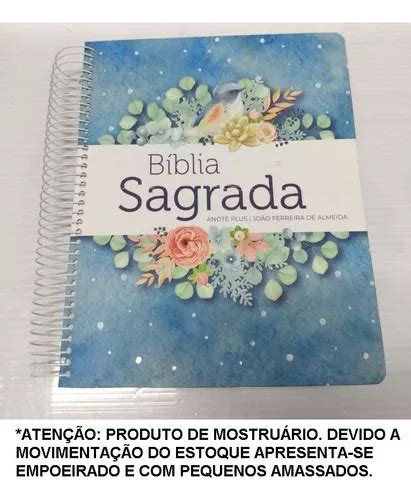 B Blia Anote Plus Rc Letra Grande Espiral Plus Ponto Luz Parcelamento