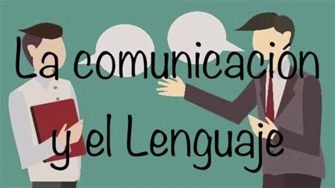 COMUNICACIÓN Y LENGUAJE YouTube