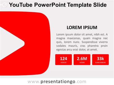 Template Ppt Youtube Myweb