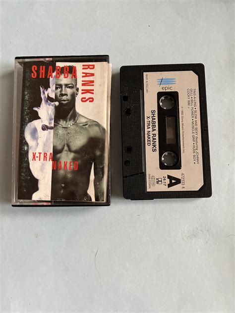 Shabba Ranks X Tra Naked Worn Cover Cassette Tape Etsy