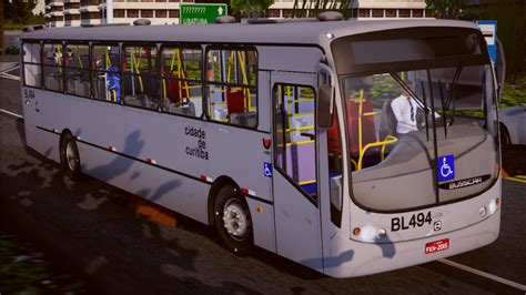 Busscar Urbanuss Pluss Volvo B7R padrão Santo Ângelo Curitiba PR