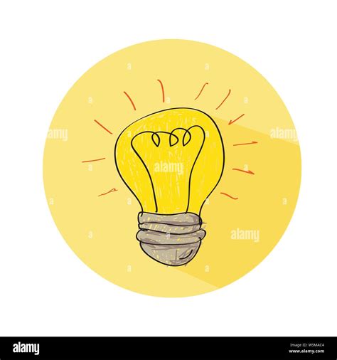 Light Bulb Icon Stock Vector Image Art Alamy