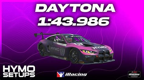 Iracing Hotlap Bmw M Gt Daytona Imsa S Week Youtube