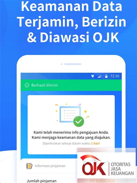 Proses Menit Pinjol Legal Ojk Limit Rp Juta Langsung Cair
