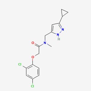 Buy N Cyclopropyl H Pyrazol Yl Methyl Dichlorophenoxy N