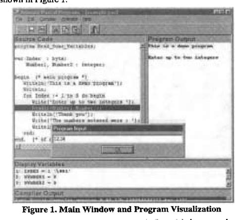 figure 1 from a system for program visualization and problem solving path assessment of novice
