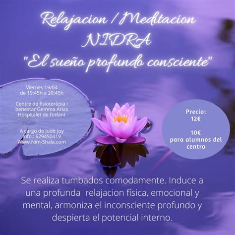 Yoga Nidra El sueño consciente Centro de fisioterapia y bienestar