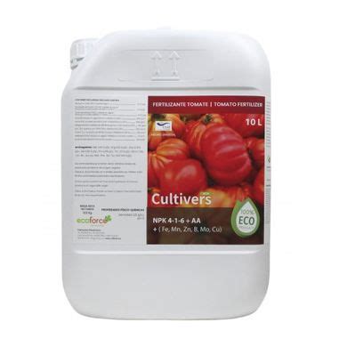 Cultivers Fertilizante Tomates Ecol Gico De L Abono L Quido