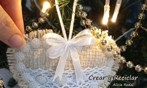 Ideas De Manualidades Para Navidad Con Tela De Saco O Yute Muy F Ciles