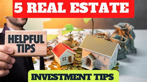 Real Estate Real Estate Investment Tips You Must Know Youtube
