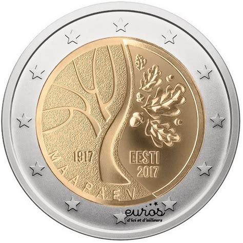 2 euros commémorative ESTONIE 2017 L Estonie vers l Indépendance