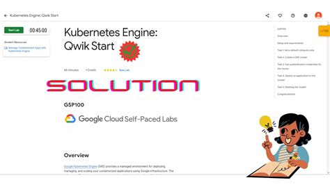 Kubernetes Engine Qwik Start Gsp Arcade Youtube