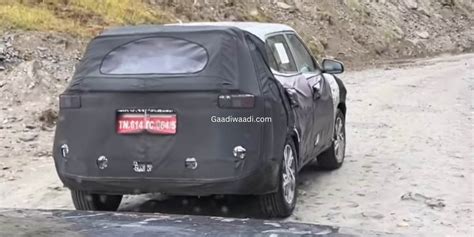 Exclusive 2024 Hyundai Alcazar Facelift Spied For The First Time