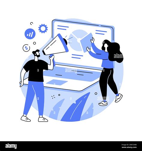 Digital Marketing Strategy Abstract Concept Vector Illustration Brand