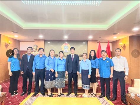 Phó Chủ tịch Tổng Liên đoàn Ngọ Duy Hiểu tiếp kiến Đoàn Trung ương Liên