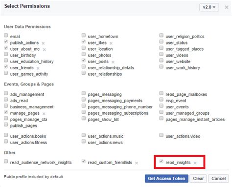 Facebook Graph API Returning Empty Data Set Stack Overflow