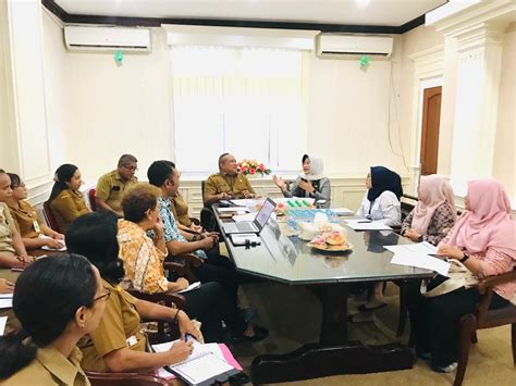 Wakil Ketua Komite III DPD RI Temui Pj Walikota Ambon Ameks Online