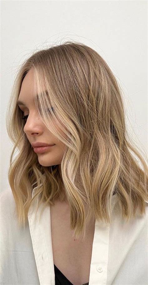 37 Best Blonde For Medium Length Haircuts Natural Blonde Lob Haircut