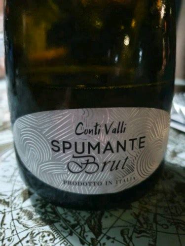 Conti Valli Spumante Brut Vivino Us