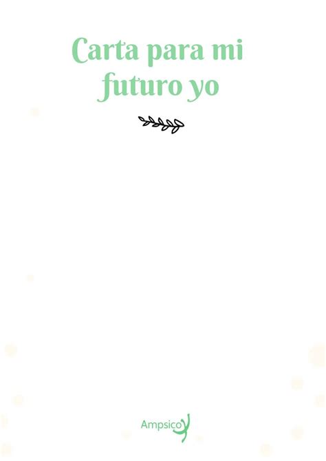 Carta Para Mi Futuro Yo Actividades Escolares Cartas Actividades