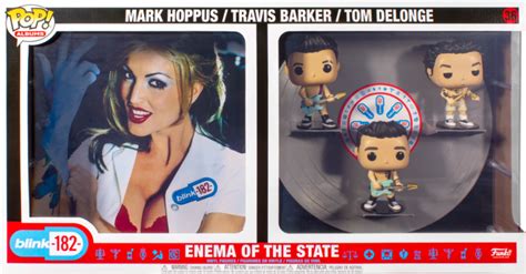 Blink Enema Of The State Deluxe Pop Album Vinyl Figure Pack By