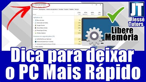 Como Deixar O Pc Mais R Pido Windows E Youtube