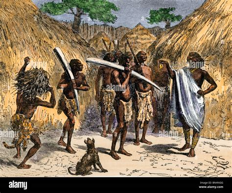 Comercio de marfil africano del siglo xix fotografías e imágenes de