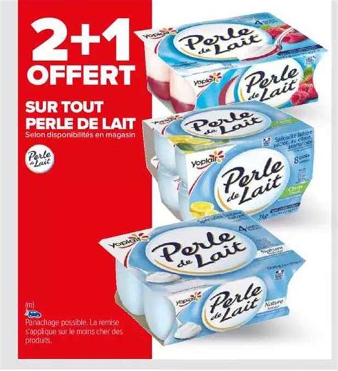 Promo Perle De Lait Yoplait Chez Carrefour ICatalogue Fr