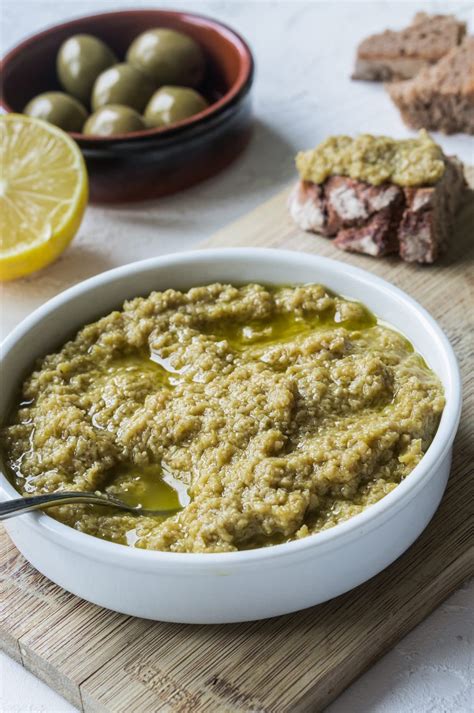 Tapenade Verte aux Anchois et Câpres La Cuisine de Géraldine Easy