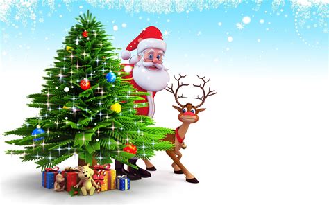 Christmas Santa Claus Wallpapers Wallpaper Cave