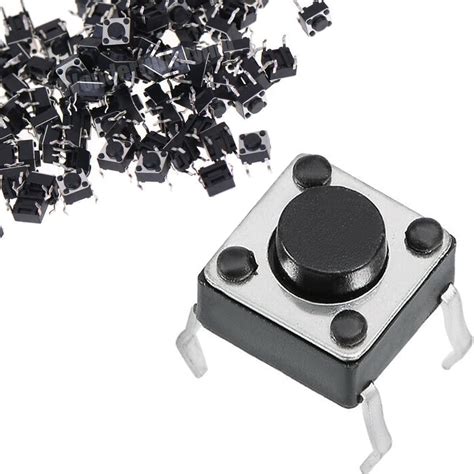 DAOKAI Miniatur Mikro Schalter 4 Pin Tactile Drucktaster 6x6x4 3mm