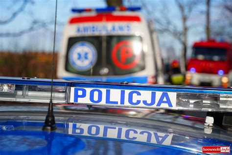 Dachowanie na drodze wojewódzkiej Lwówecki info