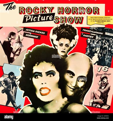 The Rocky Horror Picture Show Original Vinyl Album Cover The Rocky