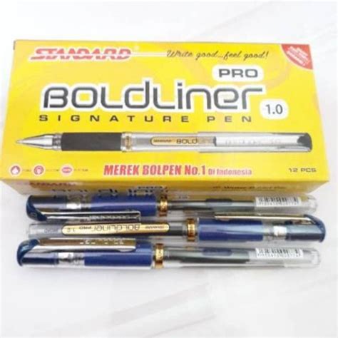 STANDARD Boldliner Pro Signature Pen Pulpen Pena 1 0 Mm