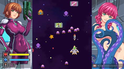Hot Tentacles Shooter Retro Sex Game Nutaku