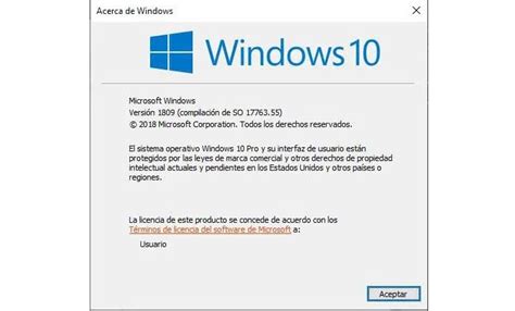 Cómo saber la versión de Windows 10 que tengo instalada Guía Hardware