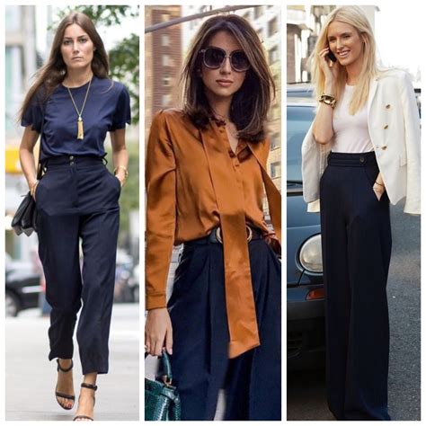 Total 51 Imagen Outfit Con Pantalon Azul Marino De Vestir Mujer