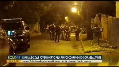 Bom Dia Paraná Família diz que jovem morto pela PM foi confundido