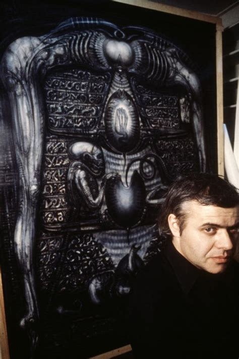 H R Giger Behind The Scenes Photos From Alien Horror DNA