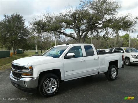 Summit White Chevrolet Silverado Lt Double Cab