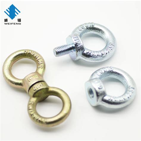 Lifting Rigging Eye Bolt With Nut DIN580 582 Stainless Steel SUS304 316