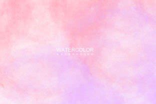 Pink Purple Watercolor Background Graphic By WaveLabs Creative Fabrica