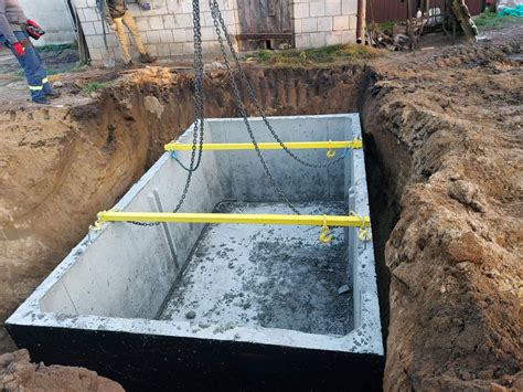 Zbiornik betonowy na deszczówkę 10m3 Szamba betonowe Gozmak