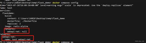 docker compose yml配置、常用命令 docker yaml配置服务 csdn博客